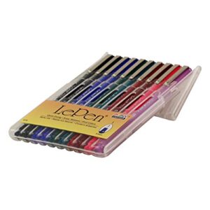 Uchida 430010A , Le Pen, 0.3 Millimeter point, Pen Set, 10 Pack, Multicolor