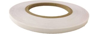 basting tape, double faced, 1/4″ x 50 yard roll