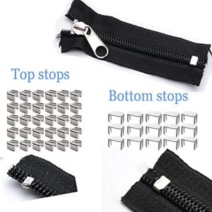 Zipper Pull 12 Pcs, Replacement Zipper Slider,Zipper Repair Kit #5, Fix Zipper Repair Kit for Repairing Coats ,Jackets , Metal Plastic and Nylon Coil Zippers.