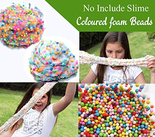 129 Pack Slime Making Kits Supplies,Gold Leaf,Foam Balls,Glitter Shake Jars,Fishbowl Beads,Fruit Slices,Fake Sprinkles,Glitter Sequins Accessories, Sugar Papers (Slime Kits)