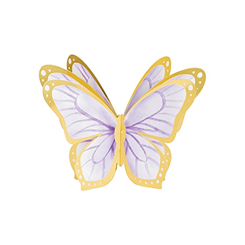 Golden Butterfly Centerpiece, 3 ct