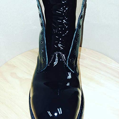 Leather Luster Hi Gloss Brilliant Patent Leather Finish 4 Ounce - Black