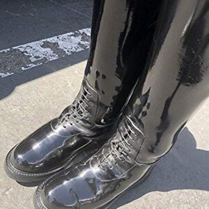 Leather Luster Hi Gloss Brilliant Patent Leather Finish 4 Ounce - Black