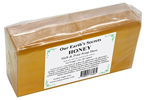 Our Earth's Secrets Honey - 2 Pound Melt and Pour Soap Base