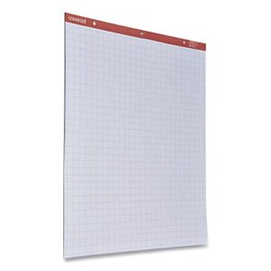 Universal 35602 Recycled Easel Pads, Quadrille Rule, 27 x 34, White, 50 Sheet (Case of 2 Pads)