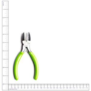 4469 Cousin Nylon Jaw Craft and Jewelry Pliers Green 5 1/2" 1