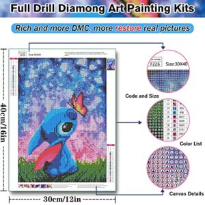 FFPTBNYX 6 Pack Full Drill Diamond Painting Kits for Adults&Beginners 5D DIY 6PCS Diamond Art Kits Paint with Round Diamonds and Gems for Home Wall Decor Gifts(11.8''x15.7'')