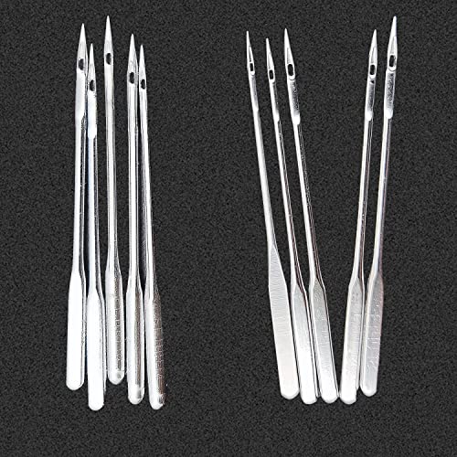 Sewing Machine Needles, Pack of 50, for Singer, Brother, Janome, Varmax and Home Sewing Machines. Universal Standard Needles in Sizes 65/9, 75/11, 90/14, 100/16, 110/18