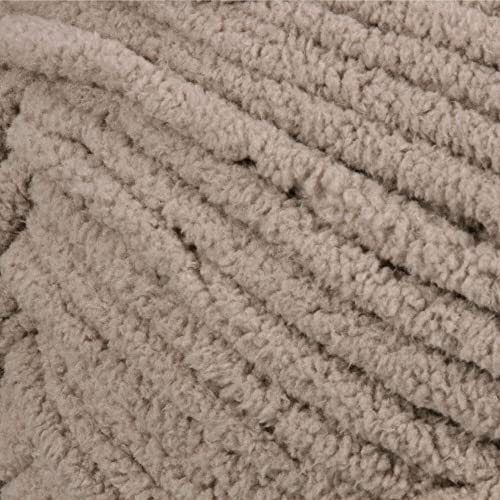 Bernat Baby Blanket BB Baby Sand Yarn - 1 Pack of 10.5oz/300g - Polyester - #6 Super Bulky - 220 Yards - Knitting/Crochet