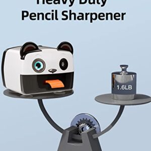 ZMOL Electric Pencil Sharpener，Heavy Duty Pencil Sharpeners for Classroom，Cute Pencil Sharpener Plug in for Kids,Auto-Stop Pencil Sharpener for No.2 / Colored Pencils，Best Electric Pencil Sharpener