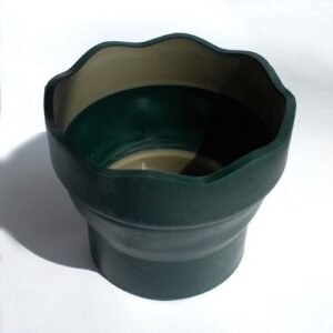 Faber-Castell Clic & Go Artist Water Cup - Dark Green