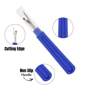 Mr. Pen- Seam Ripper Kit, 7 pcs, Seam Ripper Pack, 4 Seam Rippers with 2 Thread Snips and 1 Sliding Gauge, Seam Rippers for Sewing, Sewing Tools, Thread Cutter, Seam Ripper and Thread Remover.