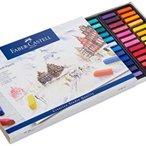 Faber-Castel FC128272 Creative Studio Soft Pastel Crayons (72 Pack), Assorted