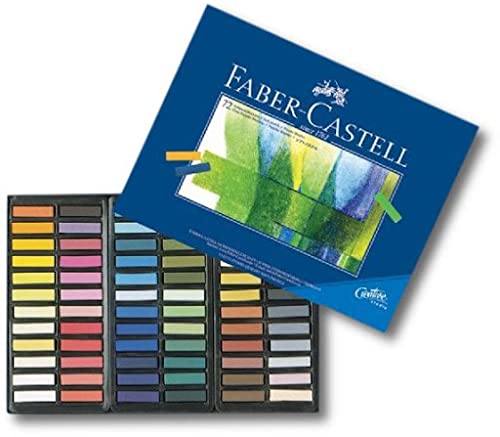 Faber-Castel FC128272 Creative Studio Soft Pastel Crayons (72 Pack), Assorted