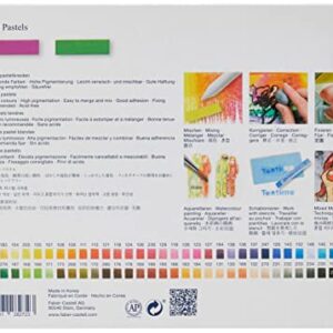 Faber-Castel FC128272 Creative Studio Soft Pastel Crayons (72 Pack), Assorted