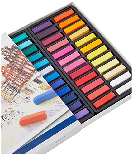 Faber-Castel FC128272 Creative Studio Soft Pastel Crayons (72 Pack), Assorted