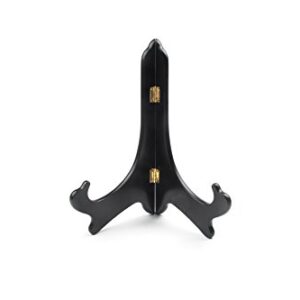 Fox Run Black Plate Stand, 10-Inch