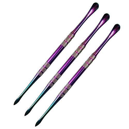 Lmbros Wax Carving Tool Rainbow Stainless Steel Tools for Major Key to Success (3pcs)