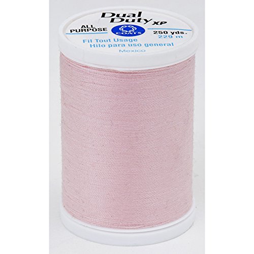 Coats: Thread & Zippers S910-1180Coats Thread & Zippers Dual Duty XP General Purpose Thread, 250-Yard, Light Pink