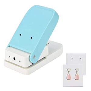 earring card punch double post punch craft lever punch handmade paper punch candy color by random