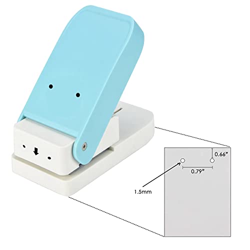 Earring Card Punch Double Post Punch Craft Lever Punch Handmade Paper Punch Candy Color by Random