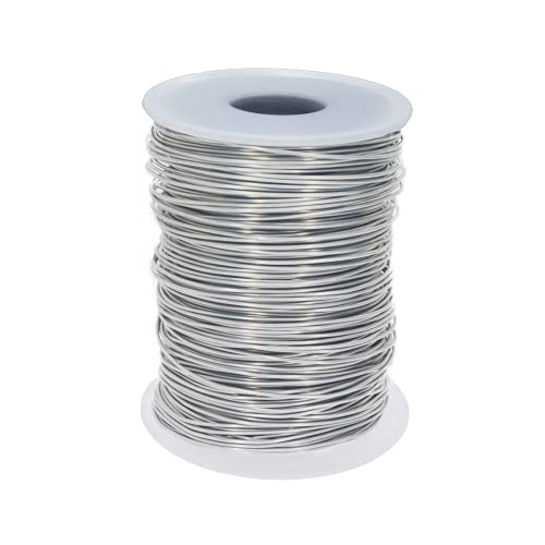 20 Gauge (0.8mm) 304 Stainless Steel Wire 328 Ft for Bailing Wire Sculpting Wire Jewelry Making Wire