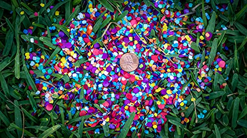 Fiesta Confetti.Value Mexican Colorful Paper Confetti. Jumbo Bag .95lb/425gr.