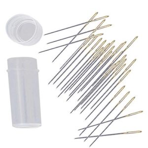 30pcs cross stitch needles hand-stitched embroidery , embroidery hand needles sewing needles for cross stitching – size 24