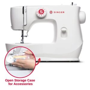 SINGER | MX60 Sewing Machine With Accessory Kit & Foot Pedal - 57 Stitch Applications - Simple & Great for Beginners