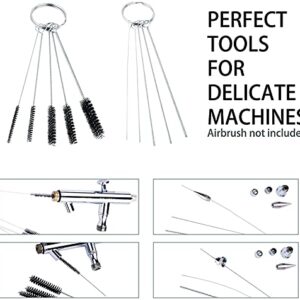 ABEST 3 Set Airbrush Spray Cleaning Repair Tool Kit Stainless steel Needle Brush Set