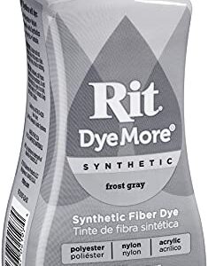 Rit DyeMore Liquid Dye, Frost Grey 7 Fl Oz (Pack of 1)