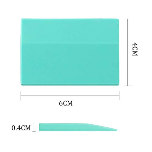 She Love Pack of 5 Screen Printing Squeegees, Self-Adhesive Screen Stencil Printing Squeegee, Rubber Squeegee Screen Printing Tools for Applying Chalk Paste or Ink