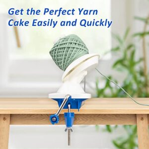 Adhafera Yarn Winder, Yarn Ball Winder for Crocheting, The Helper for Yarn Collection Lovers