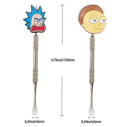 Waxmaid 2 Packs Wax Carving Tool, 4.7 inch Cartoon Toy Gift Stainless Steel Wax Sculpting Tool