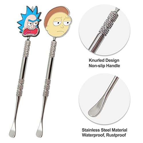 Waxmaid 2 Packs Wax Carving Tool, 4.7 inch Cartoon Toy Gift Stainless Steel Wax Sculpting Tool