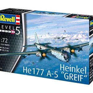 Revell Greif Heinkel He177 A-5 Griff, Multi Colour 03913