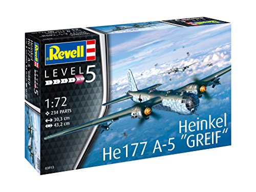 Revell Greif Heinkel He177 A-5 Griff, Multi Colour 03913