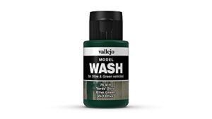 vallejo olive green model wash