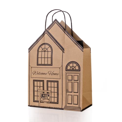 Welcome Home Bundle of 5 House Shaped Gift Bags