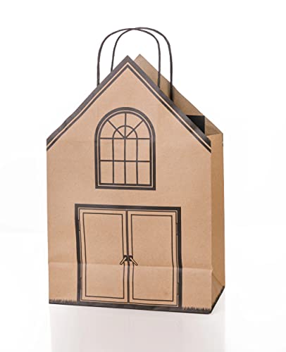 Welcome Home Bundle of 5 House Shaped Gift Bags