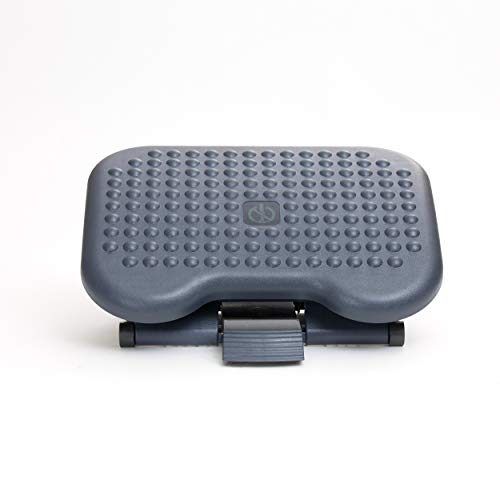 Mind Reader LEGUP-BLK Rest, Ergonomic Foot, Pressure Relief for Comfort, Back, and Body, Black