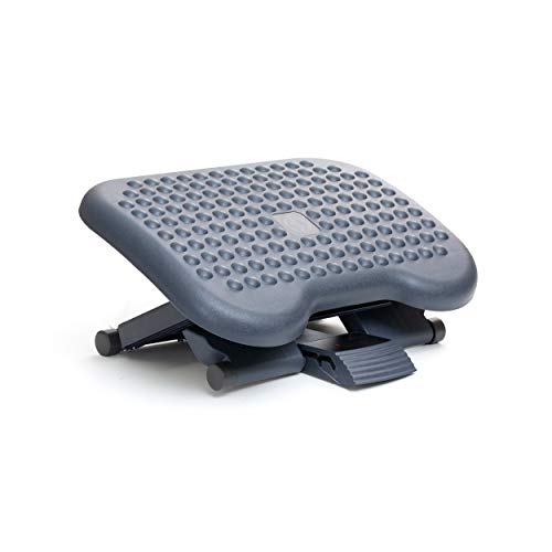 Mind Reader LEGUP-BLK Rest, Ergonomic Foot, Pressure Relief for Comfort, Back, and Body, Black