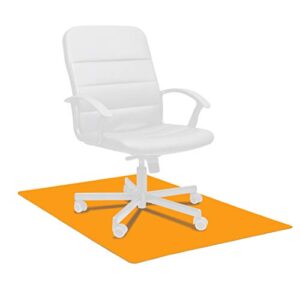 Amazon Basics Vinyl Office Chair Mat for Hard Floors, 47 x 59 Inches, Clear