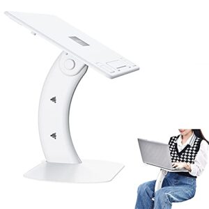 soarchick portable laptop stand new lap desk for laptop adjustable computer stand laptop riser mount for bed sofa couch car seat floor foldable tray table pad ergonomic notebook holder for kids adults