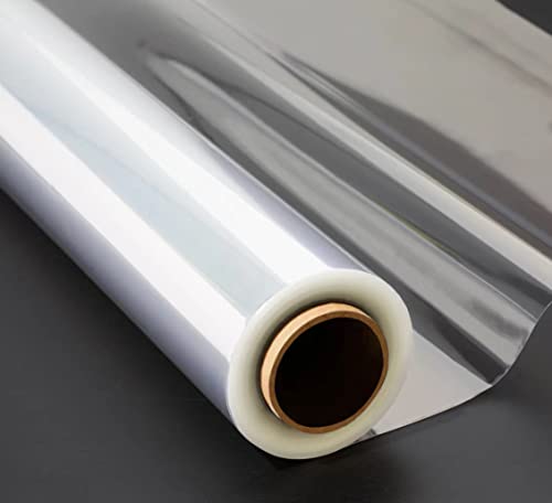 shareluck Wider Clear Cellophane Wrap Roll-100ft long x17 inches wide Clear Cellophane Roll - Clear Cellophane Bags large For Flower Wrapping, Gift Basket Wrap|Food Grade Specifications