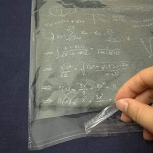 50 Pcs 12" x 16" Self Seal Clear Cello Cellophane Bags Resealable Plastic Apparel Bags Perfect for Packaging Clothing, T-Shirt, Brochure, Prints, Handicraft Gift Bags