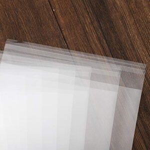 50 pcs Clear 9" x 12" Self Seal Cello Cellophane Bags Resealable Poly Bags 2.8 mils OPP Bag for Packaging Clothing, T Shirts, Party Decorative Gift…