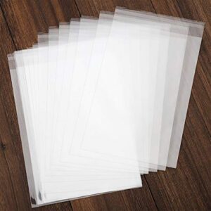 50 pcs Clear 9" x 12" Self Seal Cello Cellophane Bags Resealable Poly Bags 2.8 mils OPP Bag for Packaging Clothing, T Shirts, Party Decorative Gift…