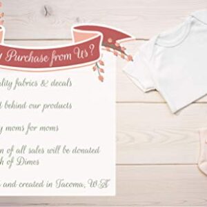 Bump and Beyond Designs Can't Wait to Meet You, Pregnancy Announcement to Grandparents (White, 0-3 Months)