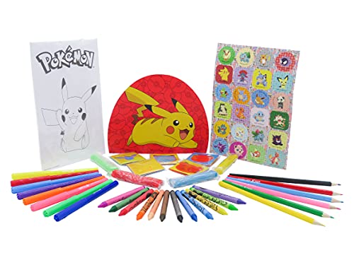 CYP Brands - Pokémon Activity Set with 60 Pieces in Blister Pack